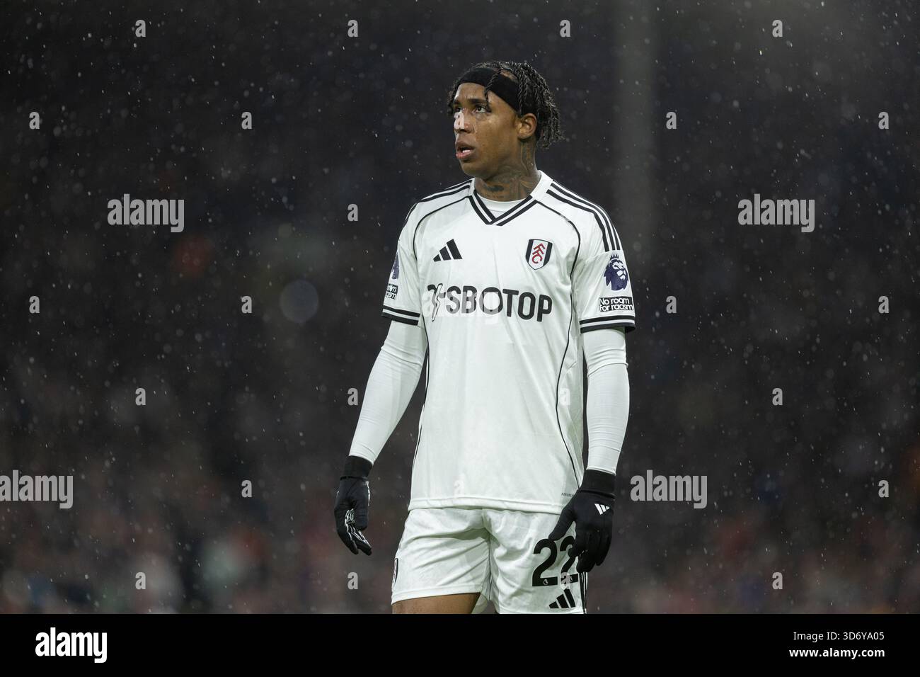 Kevin of Fulham during the Premier League match between Fulham and ...