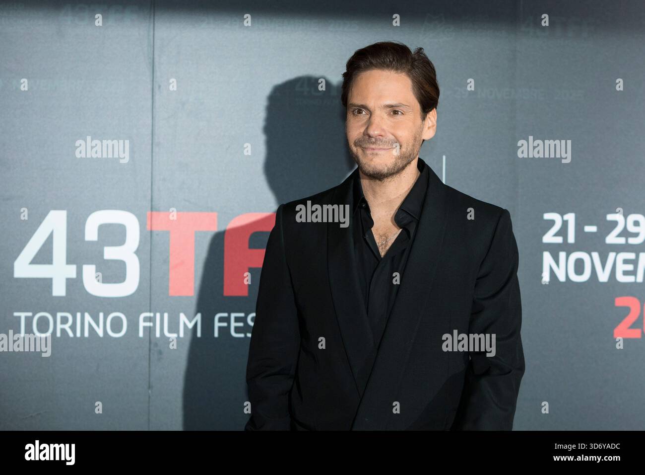 Turin, Italy. 21st November 2025. Actor Daniel Brühl (Daniel Bruehl) on ...