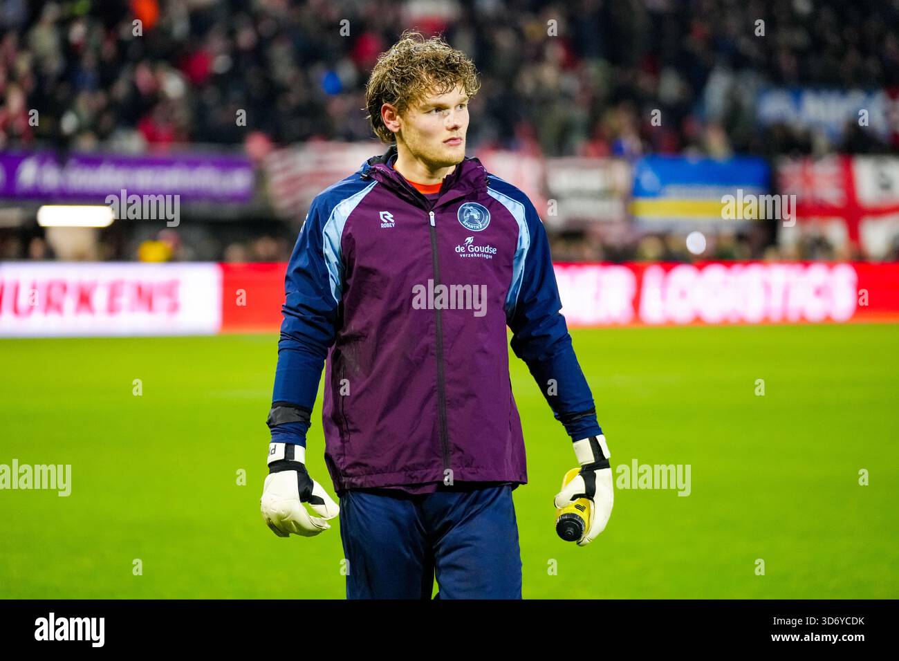 Rotterdam - Goalkeeper Pascal Kuiper of Sparta Rotterdam during the ...