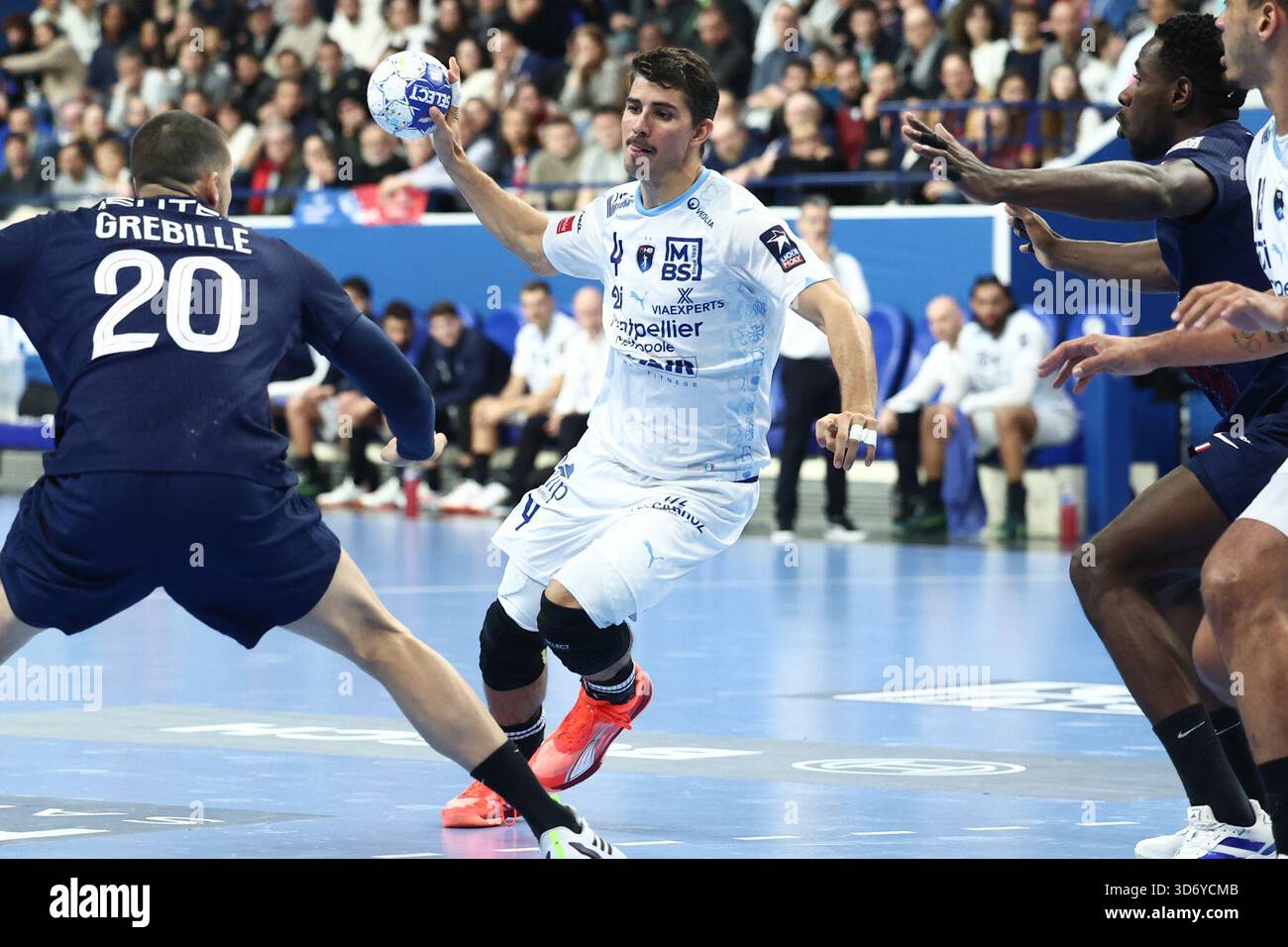 Diego Simonet of Montpellier Handball during the Liqui Moly StarLigue ...