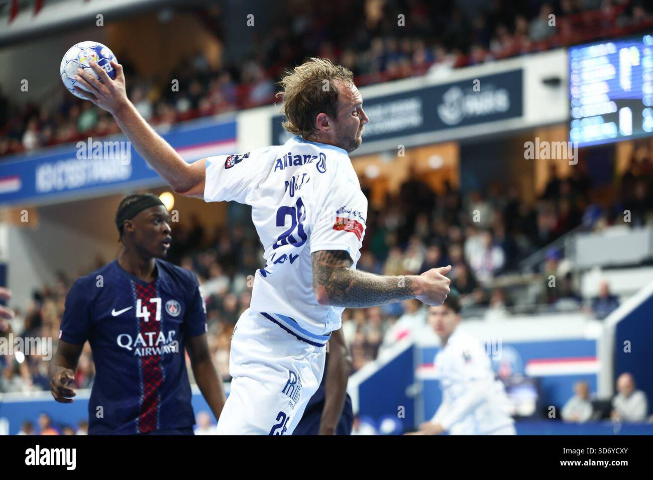 Valentin Porte of Montpellier Handball during the Liqui Moly StarLigue ...