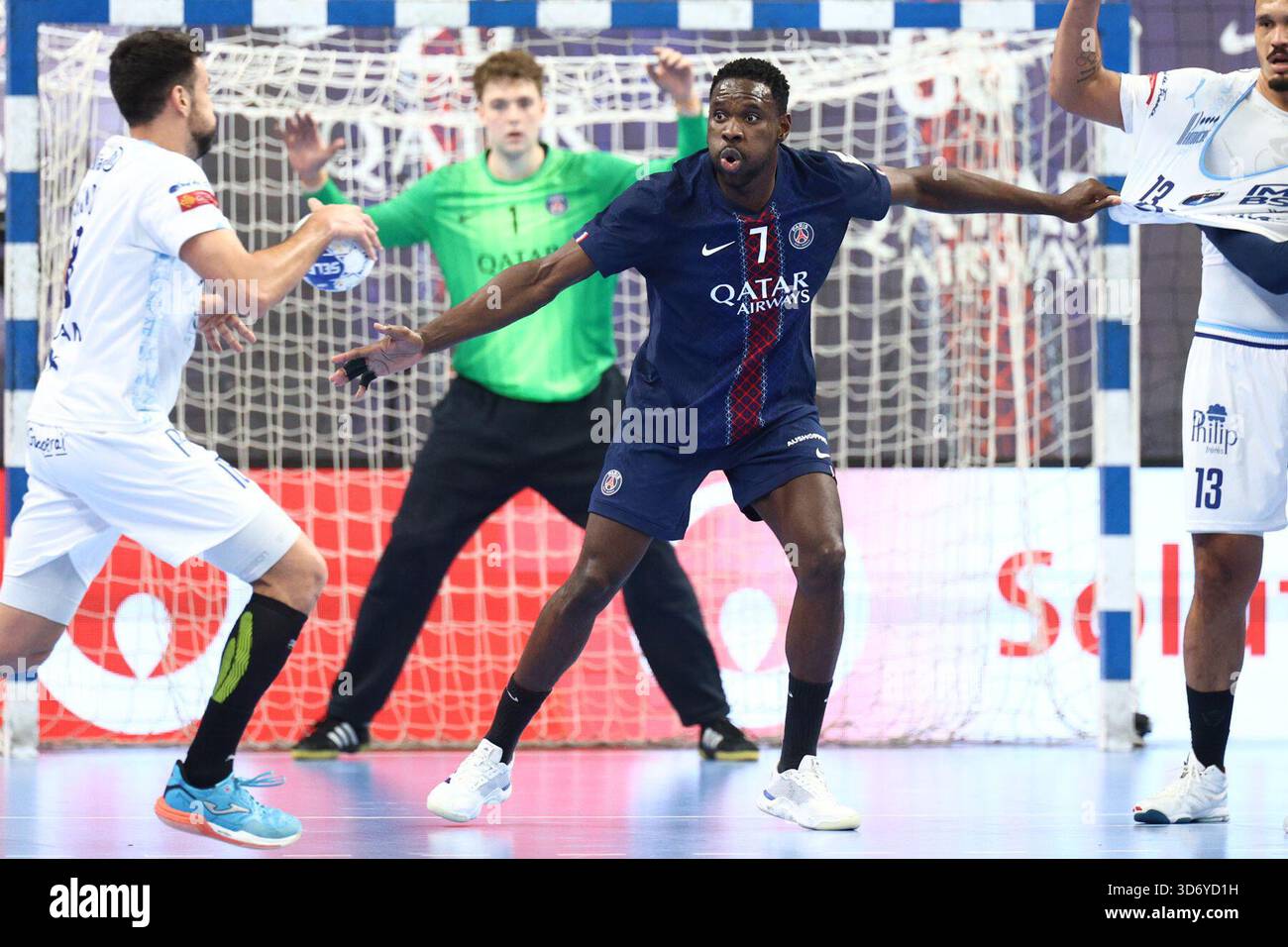 Karl Konan of Paris Saint-Germain Handball during the Liqui Moly ...