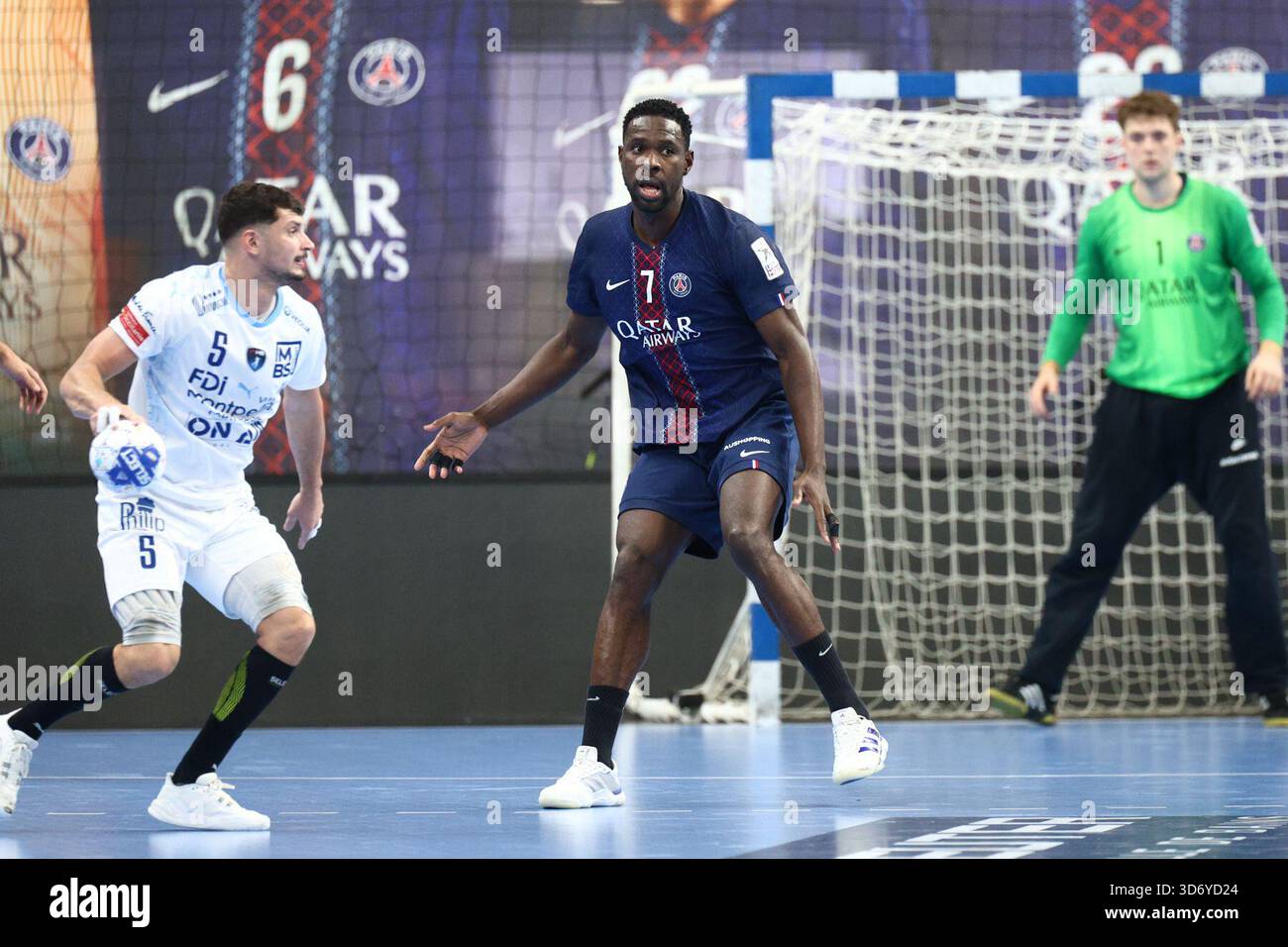 Karl Konan of Paris Saint-Germain Handball during the Liqui Moly ...