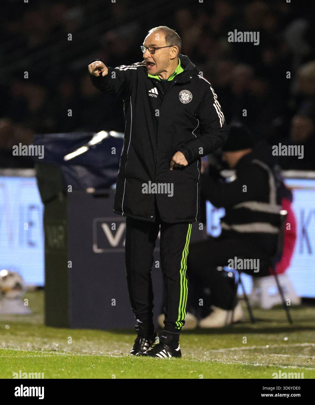 Celtic interim manager Martin O'Neill during the William Hill ...