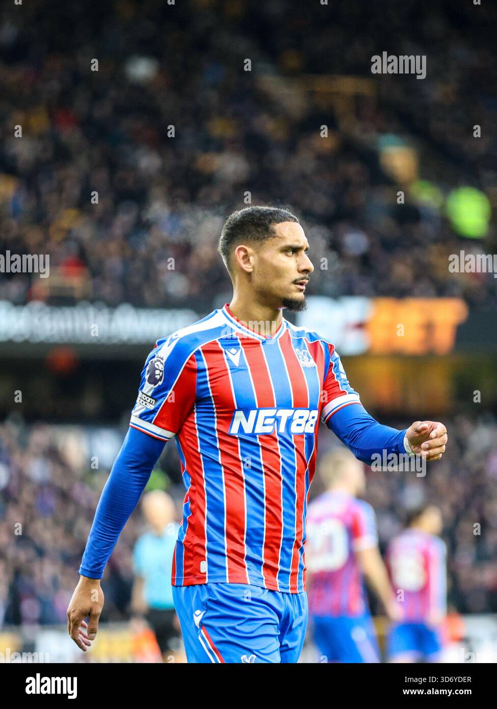 Maxence Lacroix (5 Crystal Palace) in action during the Premier League ...
