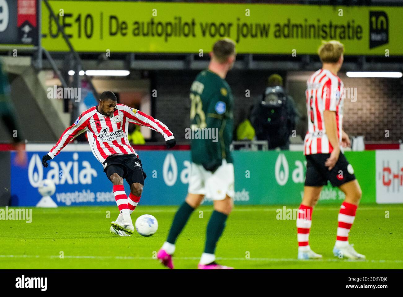 Rotterdam - Said Bakari of Sparta Rotterdam during the thirteenth round ...