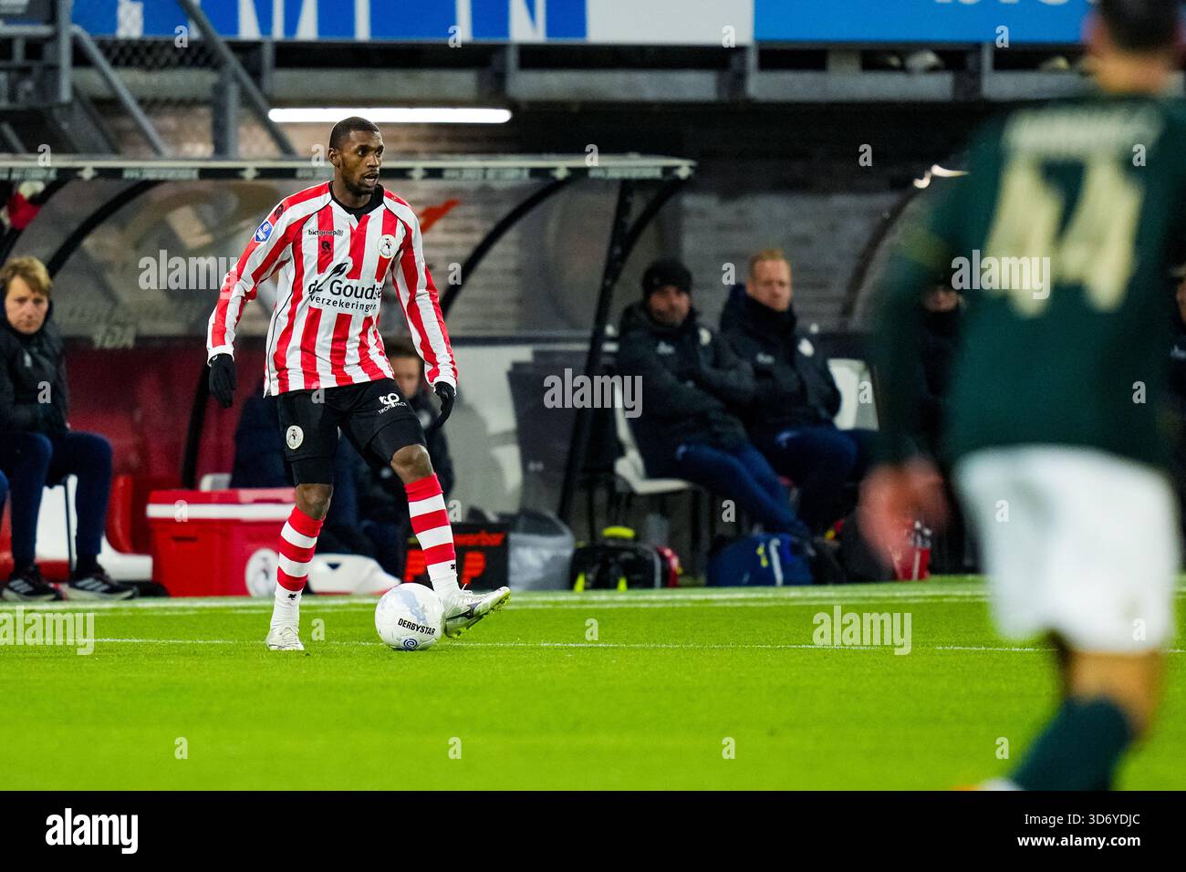Rotterdam - Said Bakari of Sparta Rotterdam during the thirteenth round ...