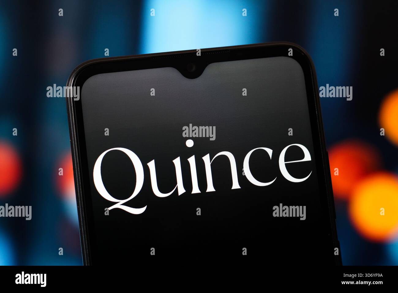November 22, 2025, Canada: In this photo illustration, the Quince logo ...
