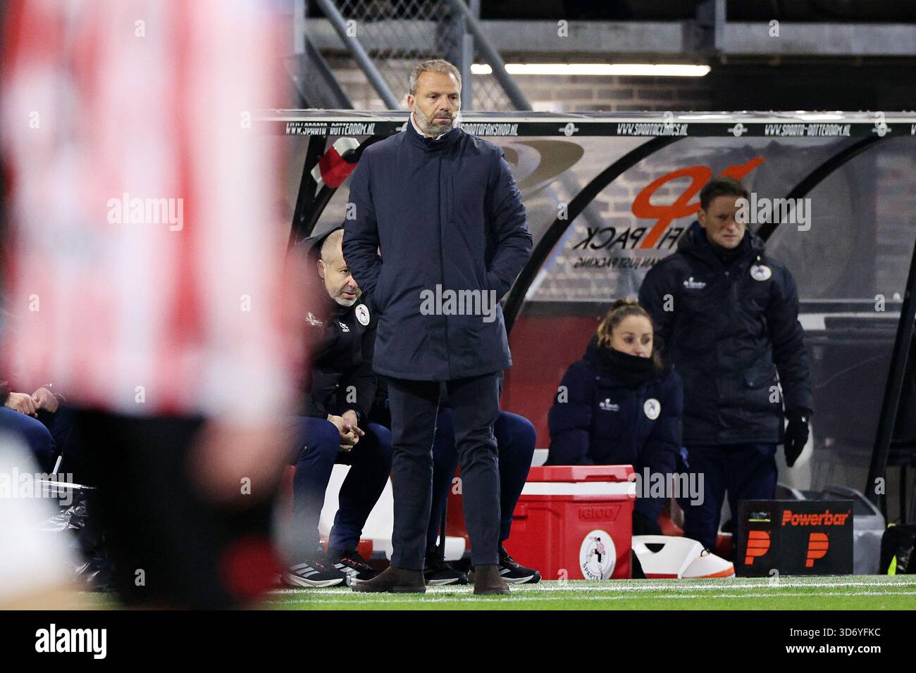 ROTTERDAM - Sparta Rotterdam coach Maurice Steijn during the Dutch ...