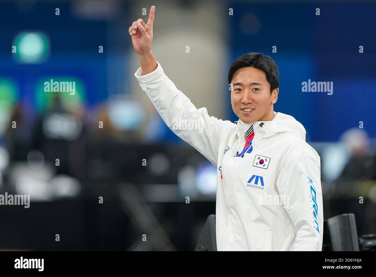 CALGARY, CANADA - NOVEMBER 22: Jun-Ho Kim of Republic of Korea during ...
