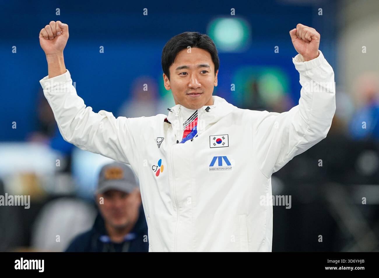 CALGARY, CANADA - NOVEMBER 22: Jun-Ho Kim of Republic of Korea during ...