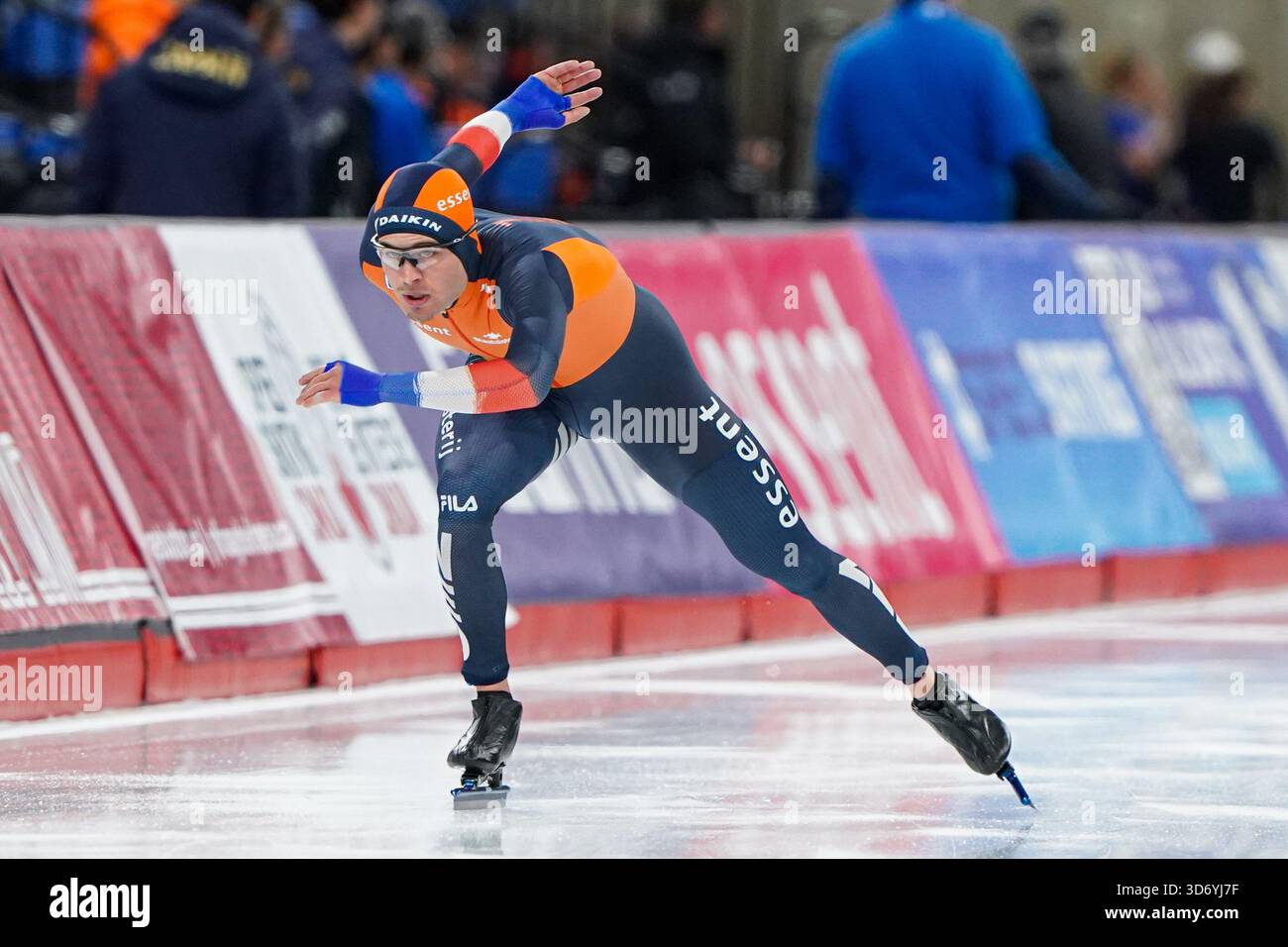 CALGARY, CANADA - NOVEMBER 22: Joep Wennemars of Netherlands during the ...