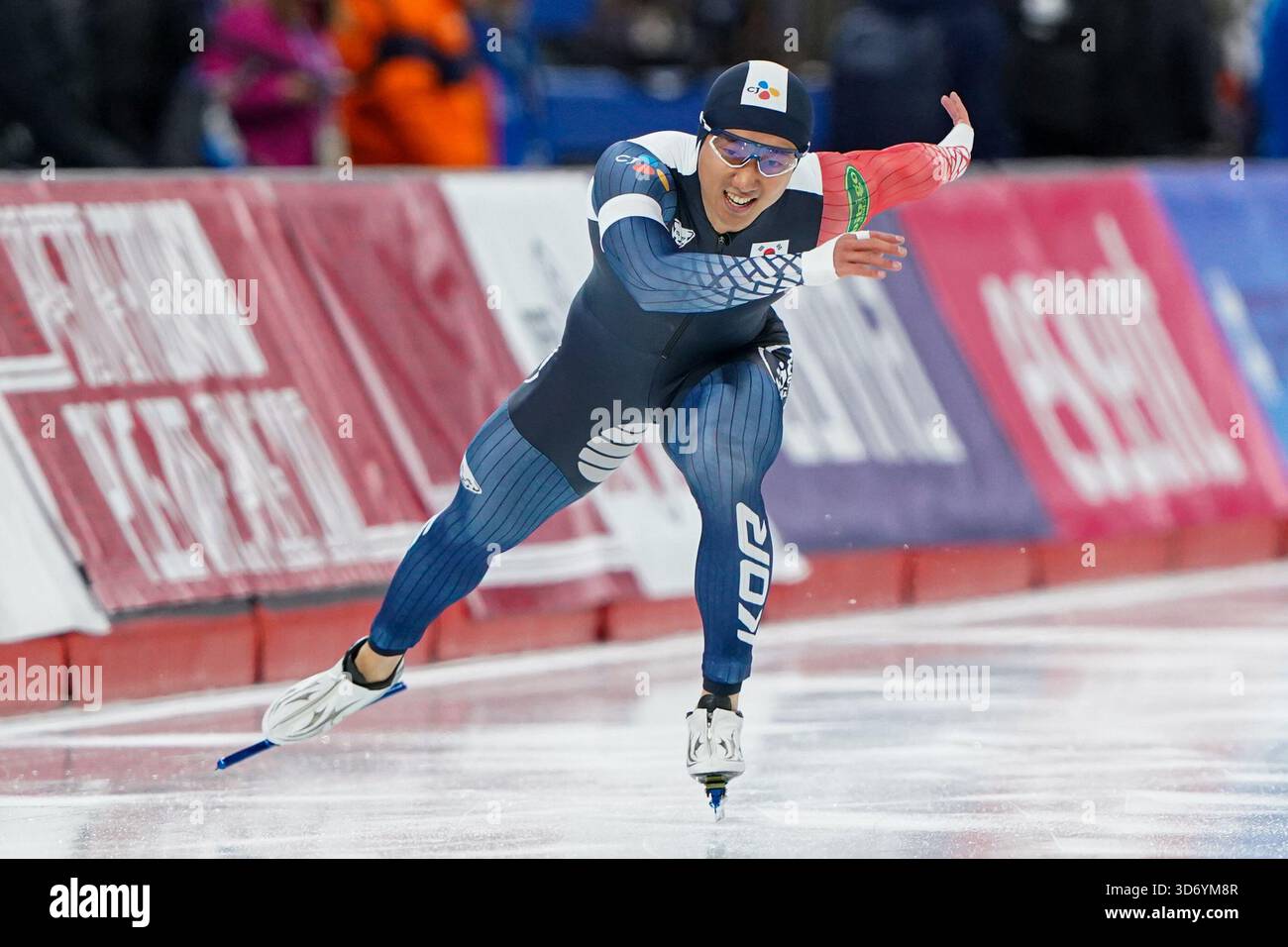 CALGARY, CANADA - NOVEMBER 22: Jun-Ho Kim of Republic of Korea during ...