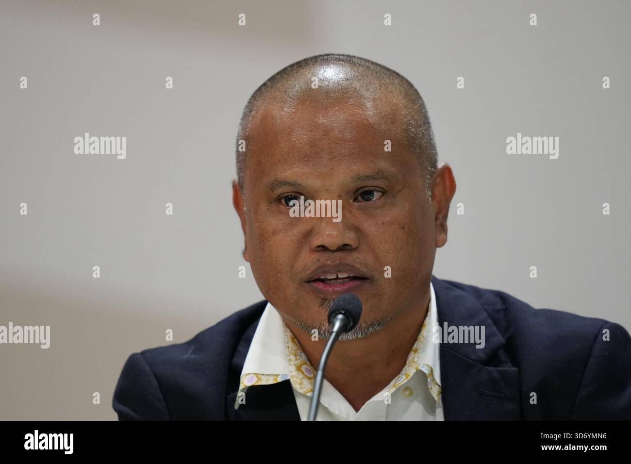 Steven Victor, minister of agriculture, fisheries and environment of ...