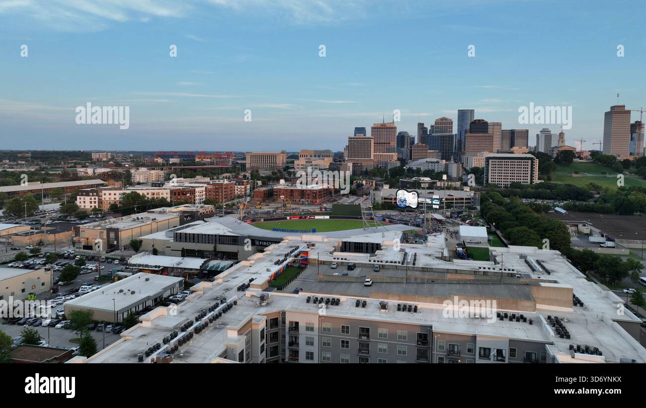 Buildings skyscrapers drone view hi-res stock photography and images ...