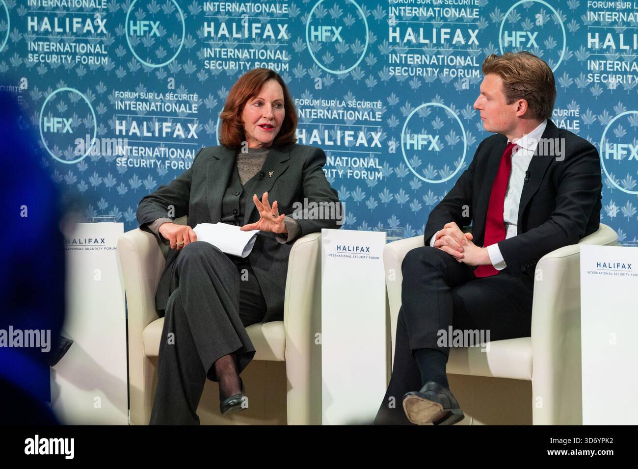 Nancy Southern, CEO of ATCO, and Minister of Defense of the Netherlands ...