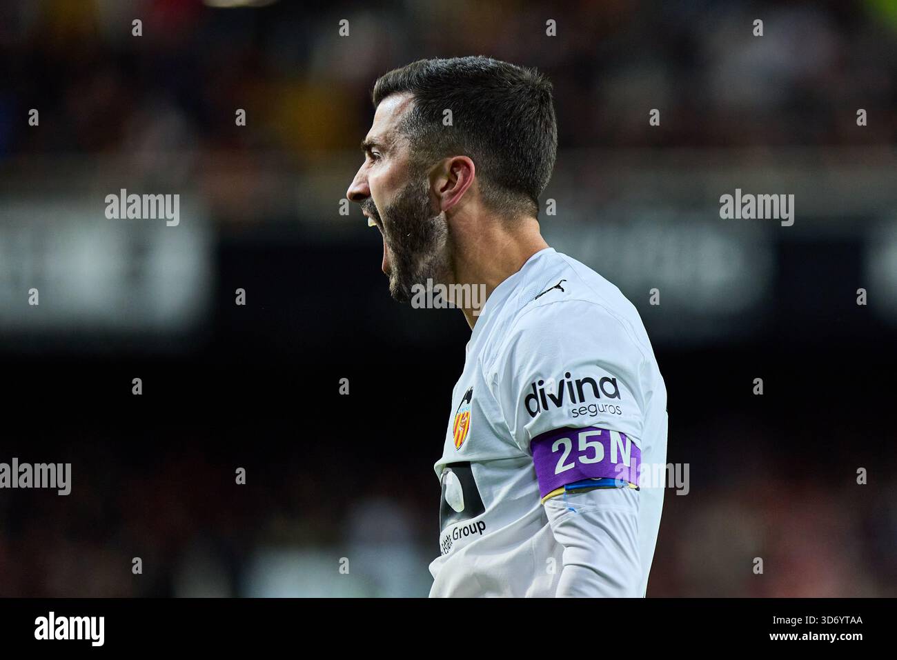VALENCIA, SPAIN - NOVEMBER 21: Jose Gaya Left-Back of Valencia CF ...