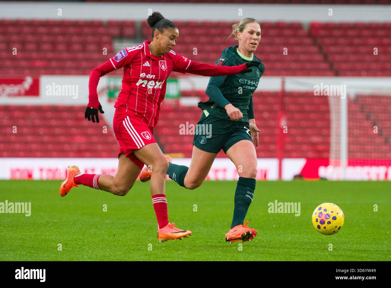 Nottingham, UK. 22nd November, 2025. Chantelle Boye-Hlorkah of ...