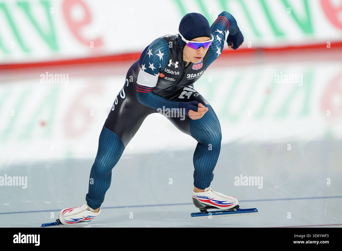 CALGARY, CANADA - NOVEMBER 22: Greta Myers of United States of America ...
