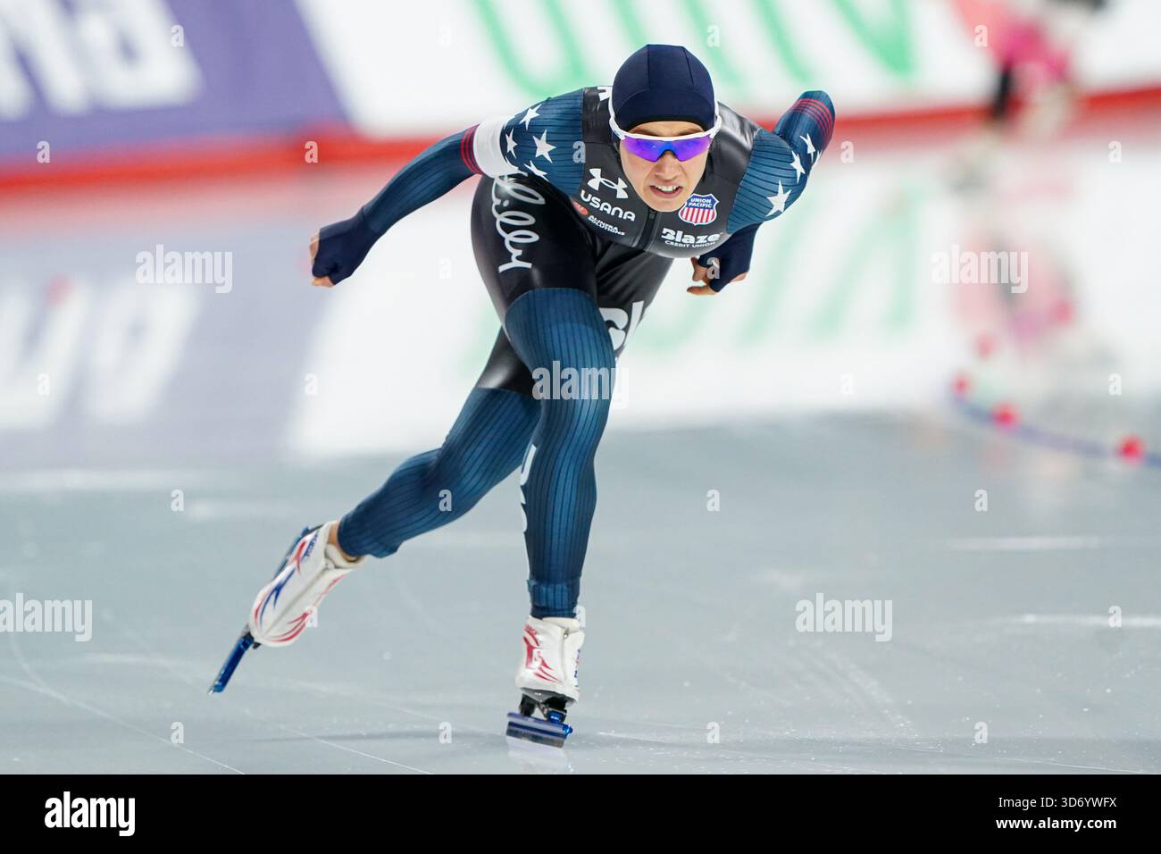 CALGARY, CANADA - NOVEMBER 22: Greta Myers of United States of America ...