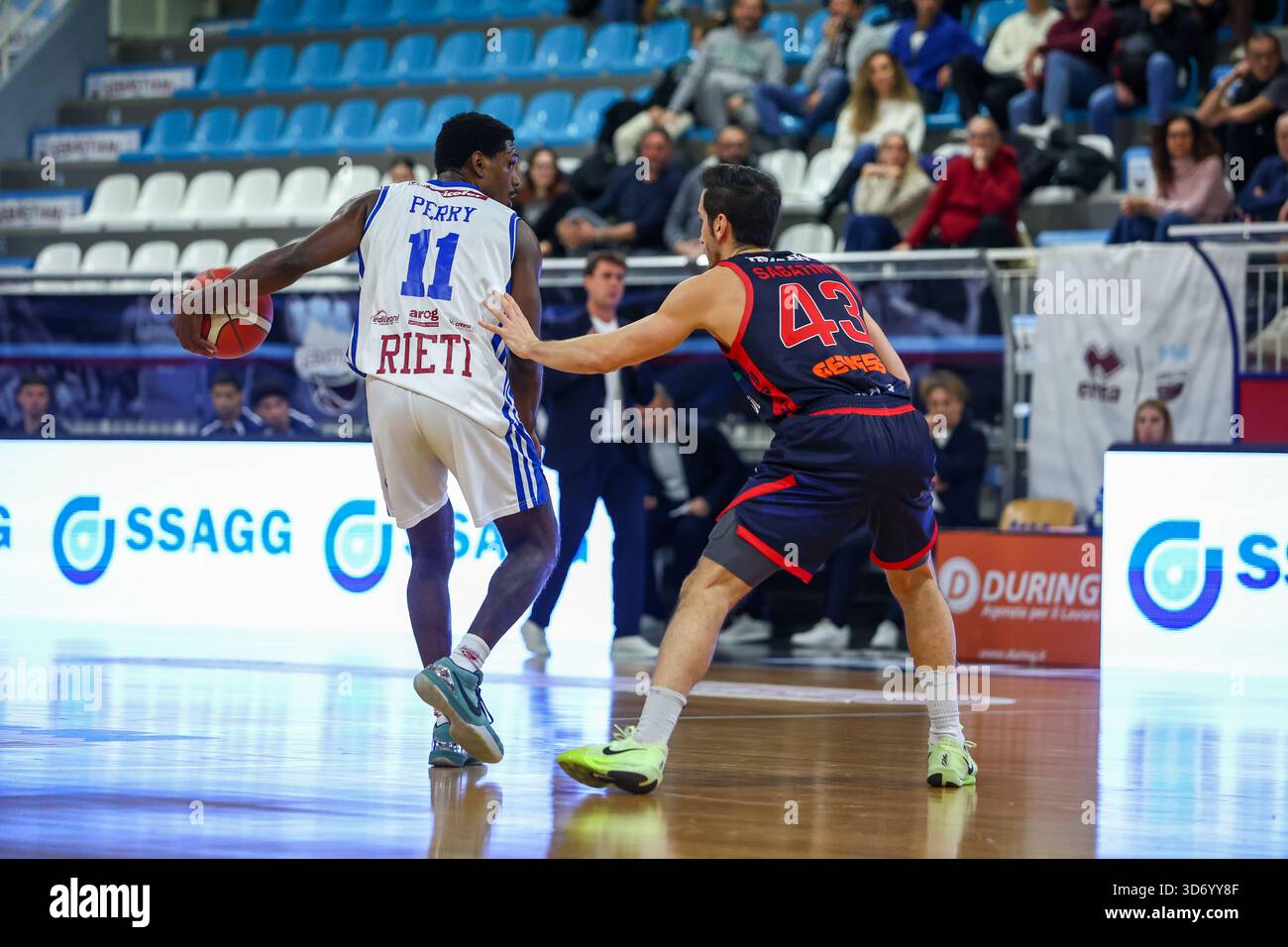 11/22/2025 - Perry Darius - Real Sebastiani Rieti during RSR Sebastiani ...
