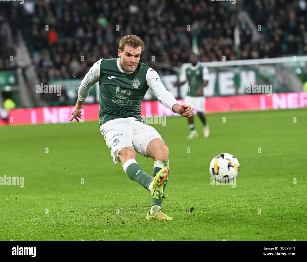 Easter Road Stadium .Edinburgh.Scotland.UK. 22/11/25 Scottish ...