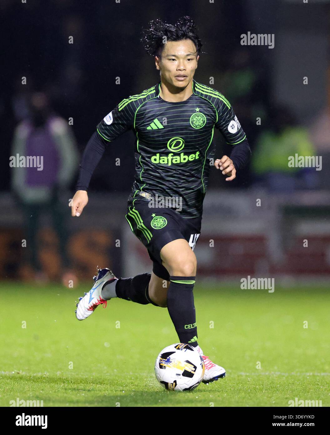 Celtic's Reo Hatate during the William Hill Premiership match at The ...