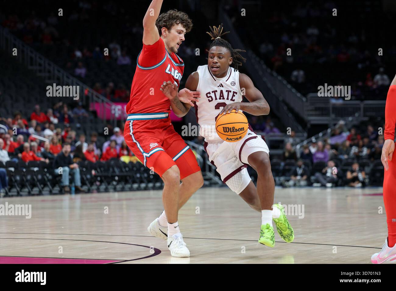 November 21, 2025: Mississippi State Bulldogs guard Ja Borri McGhee (2 ...