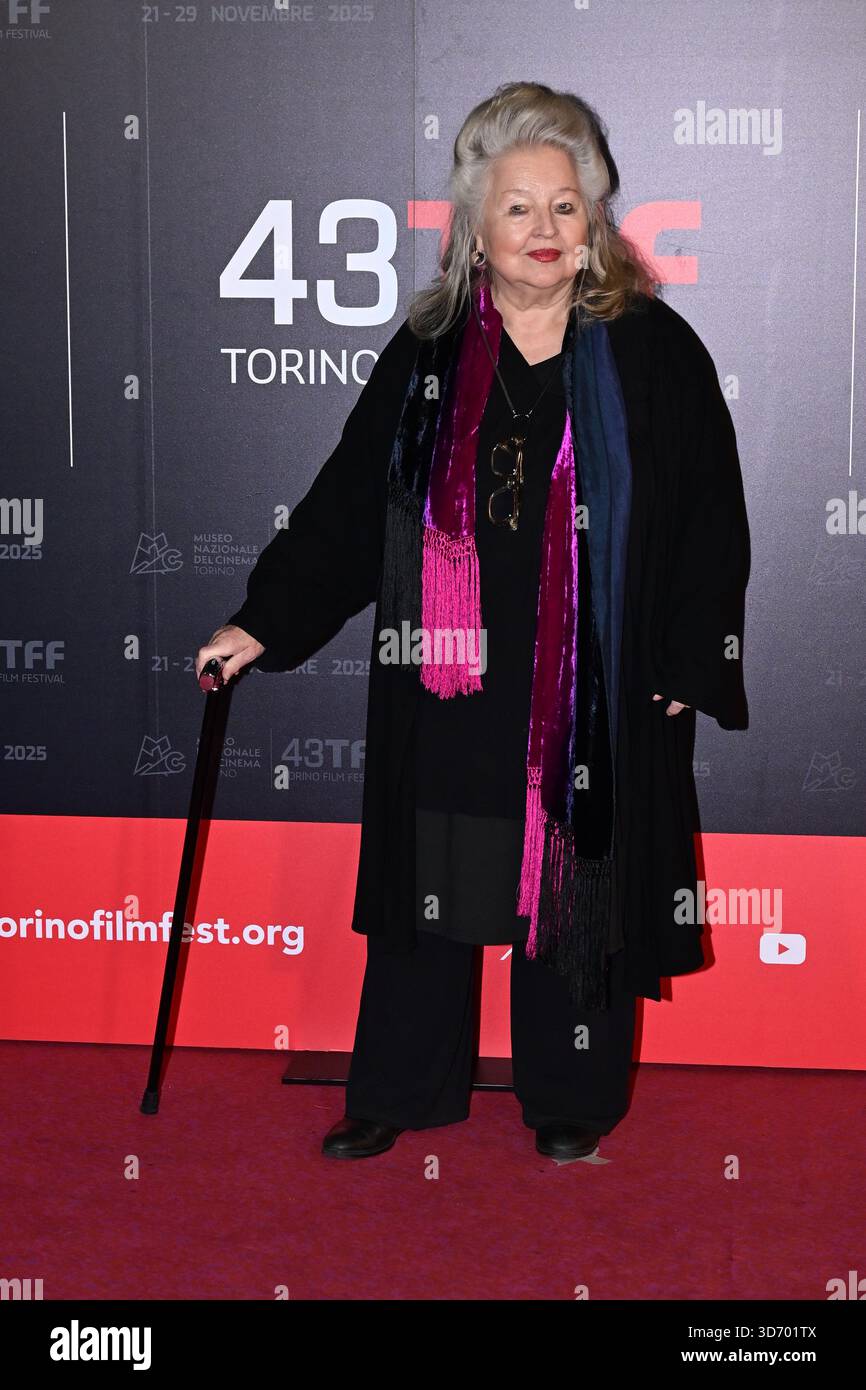 Hanna Schygulla 43rd Edition TFF - Torino Film Festival Opening Red Carpet Teatro Regio - Turin ...