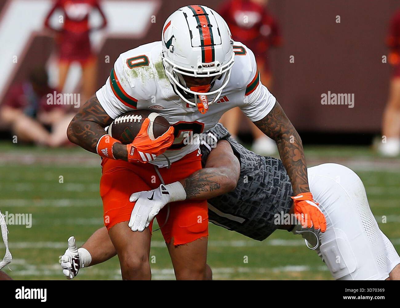 BLACKSBURG, VA - NOVEMBER 22: Virginia Tech Hokies safety Tyson Flowers ...