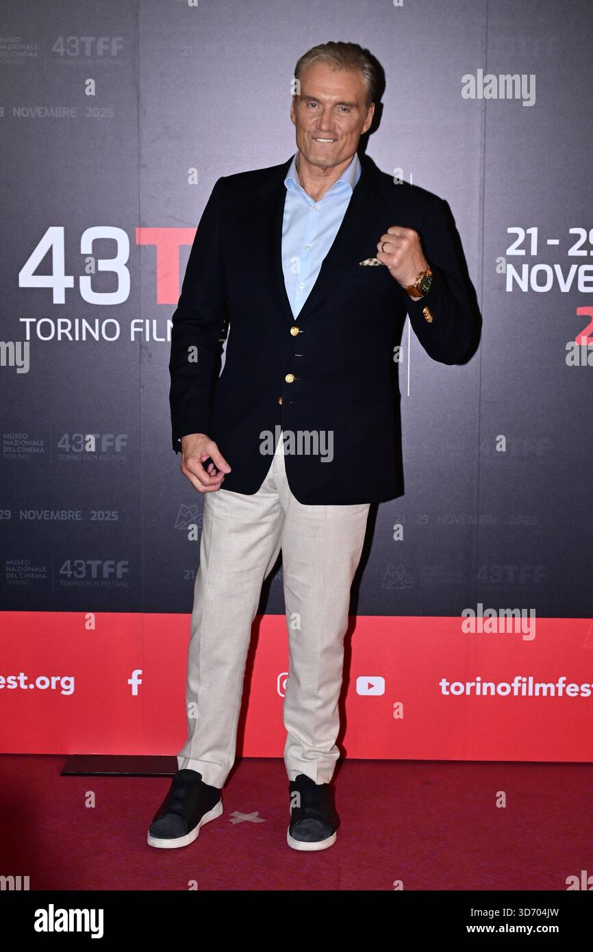 Dolph Lundgren 43rd Edition TFF - Torino Film Festival Opening Red Carpet Teatro Regio - Turin ...