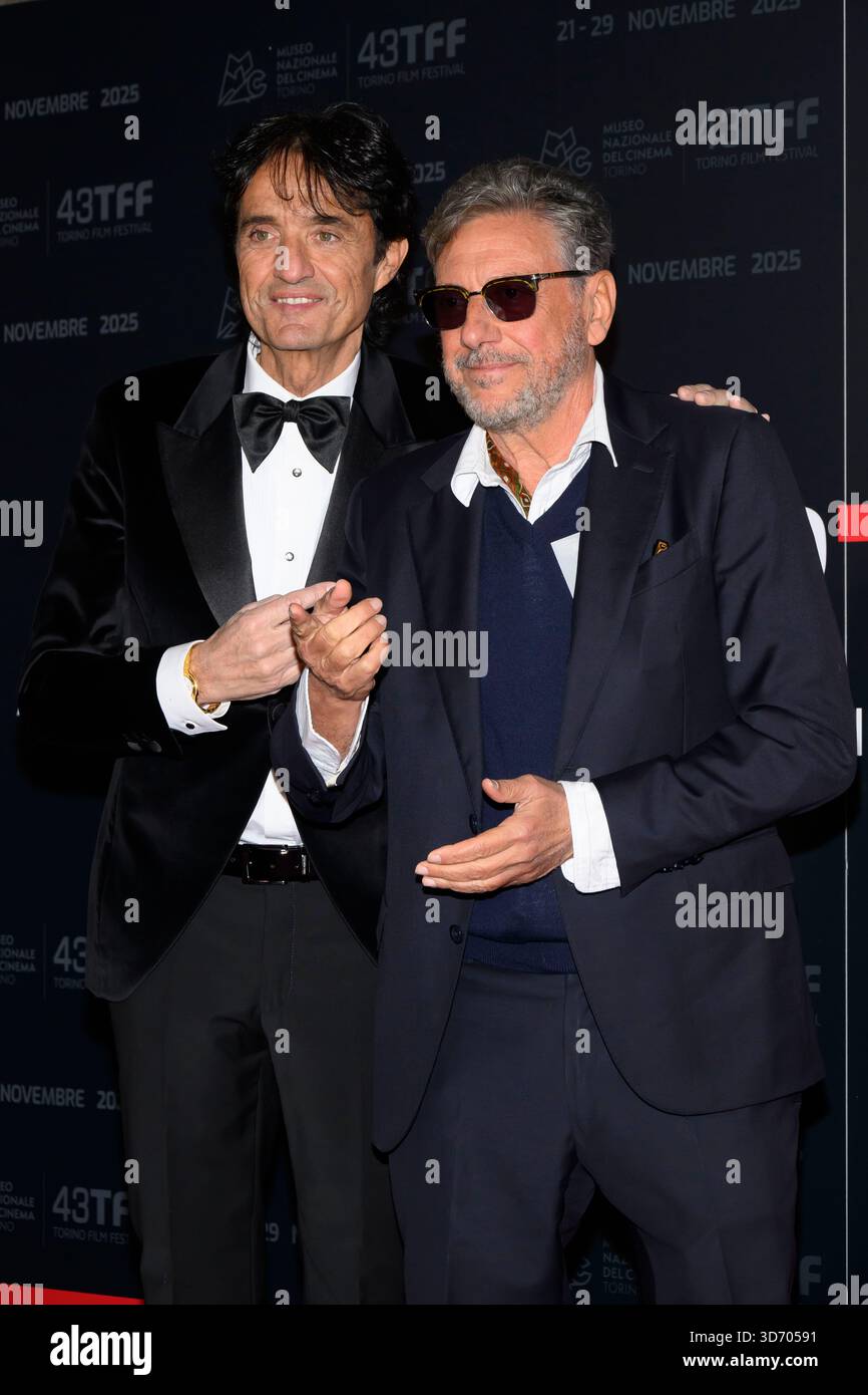 Giulio Bae , Sergio Castellitto 43rd Edition TFF - Torino Film Festival Opening Red Carpet ...
