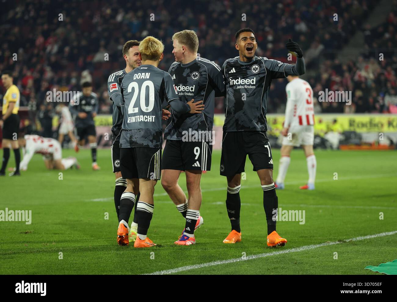11/22/2025, Football Bundesliga [Bundesliga], 1. FC Cologne - Eintracht ...