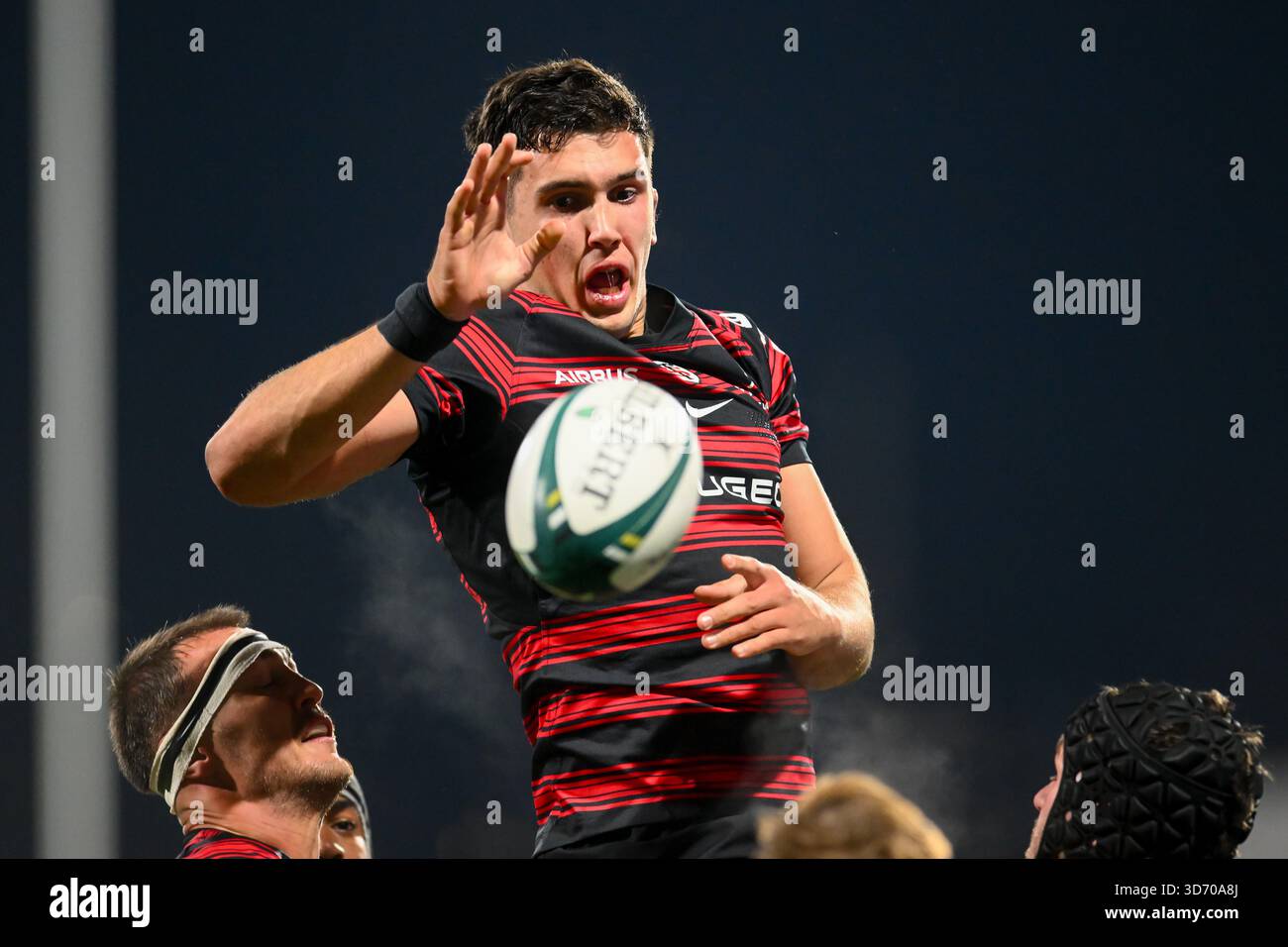 Efrain Elias of Stade Toulousain during the Top14 match between ...