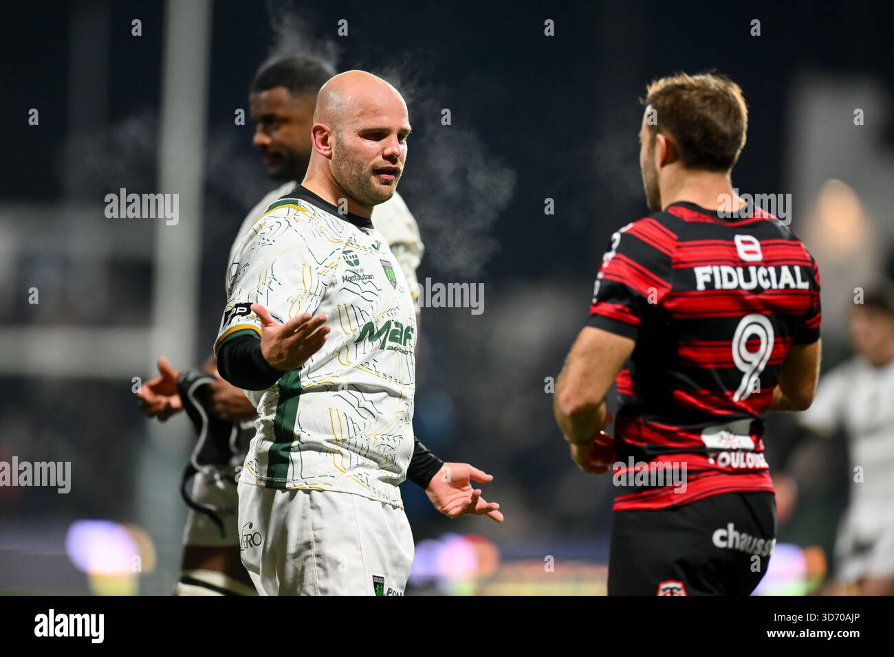 Kevin Firmin of Montauban during the Top14 match between Montauban and ...