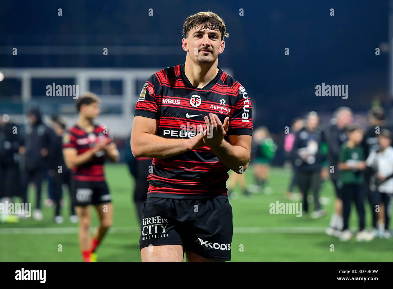 Raphael Portat of Stade Toulousain during the Top14 match between ...