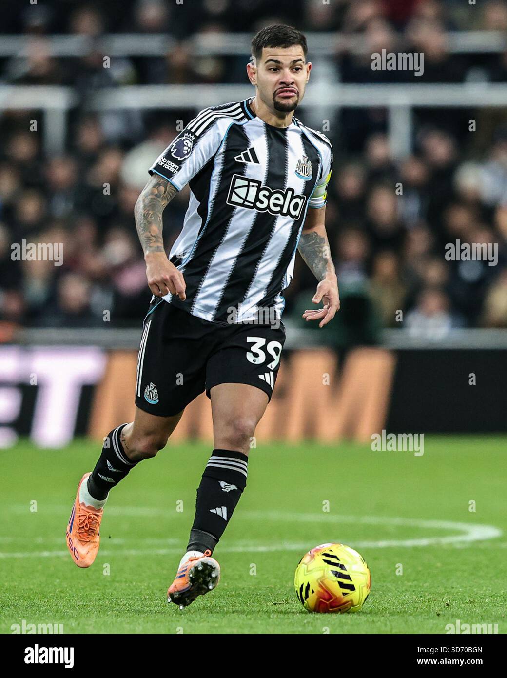 Bruno Guimaraes of Newcastle Untied during the Premier League match ...
