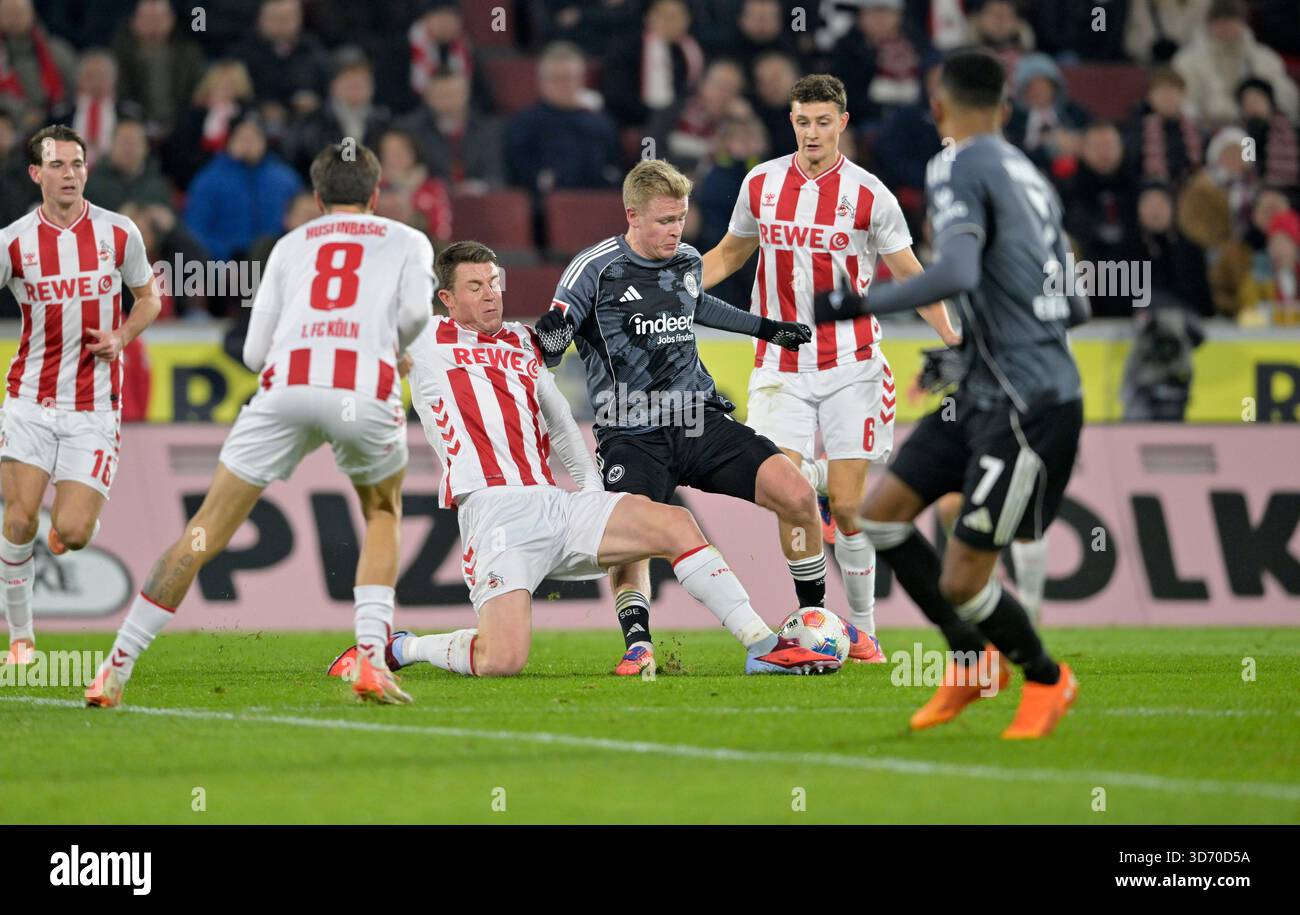 from left Jakub Kaminski (1. FC Köln), Denis Huseinbasic (1. FC Köln ...