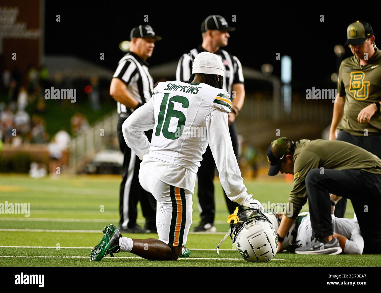 November 15, 2025 Baylor Bears safety Kendrick Simpkins (16) takes a ...