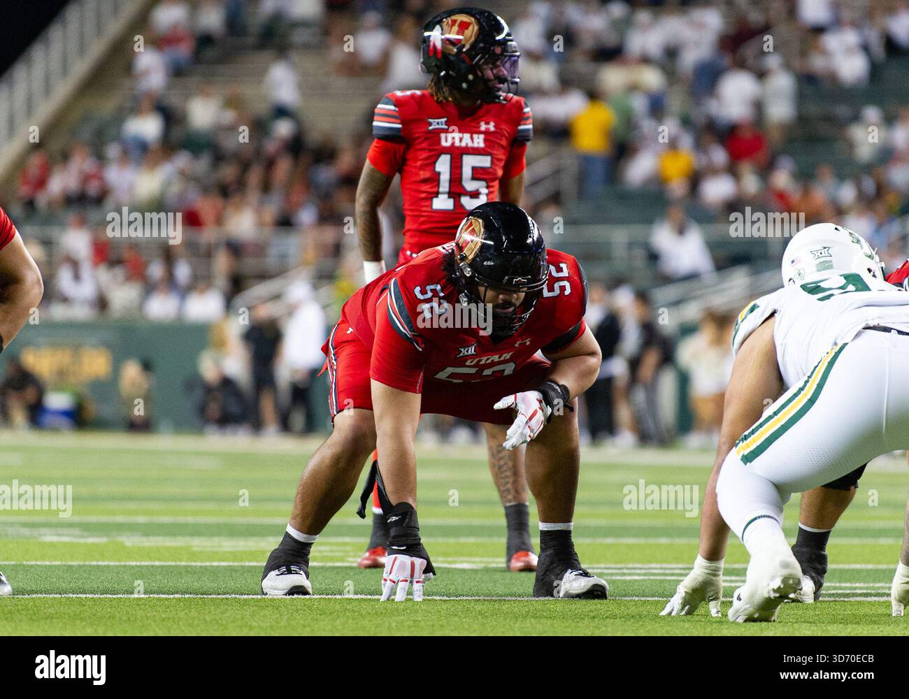 November 15, 2025 Utah Utes offensive lineman Michael Mokofisi (52 ...