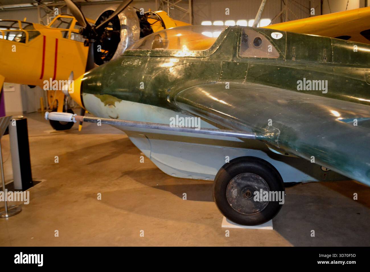 Rare German WW2 Me 163B-1a rocket fighter of WW2 on display at East ...