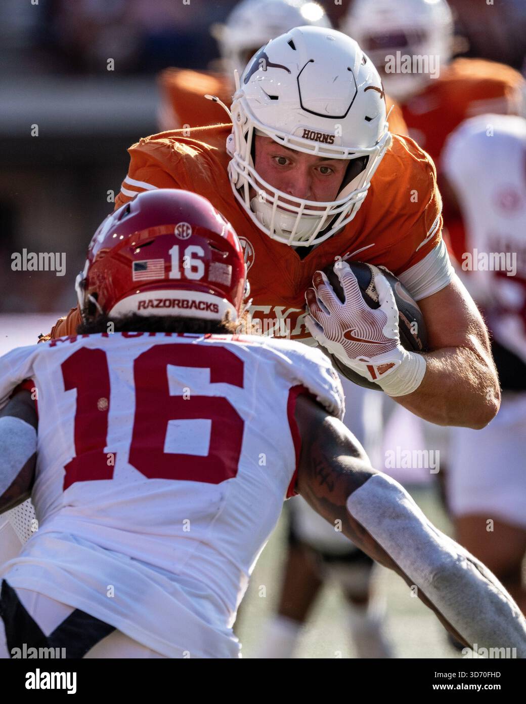 Nov 22, 2025. Jack Endries (88) of the Texas Longhorns in action vs the ...