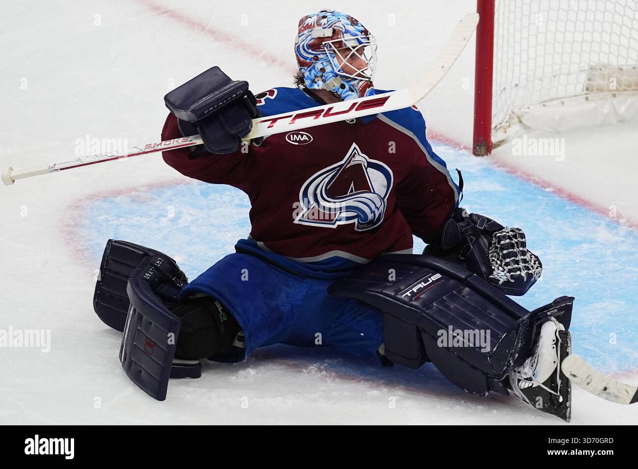 Colorado Avalanche goaltender Scott Wedgewood (41) in the third period ...