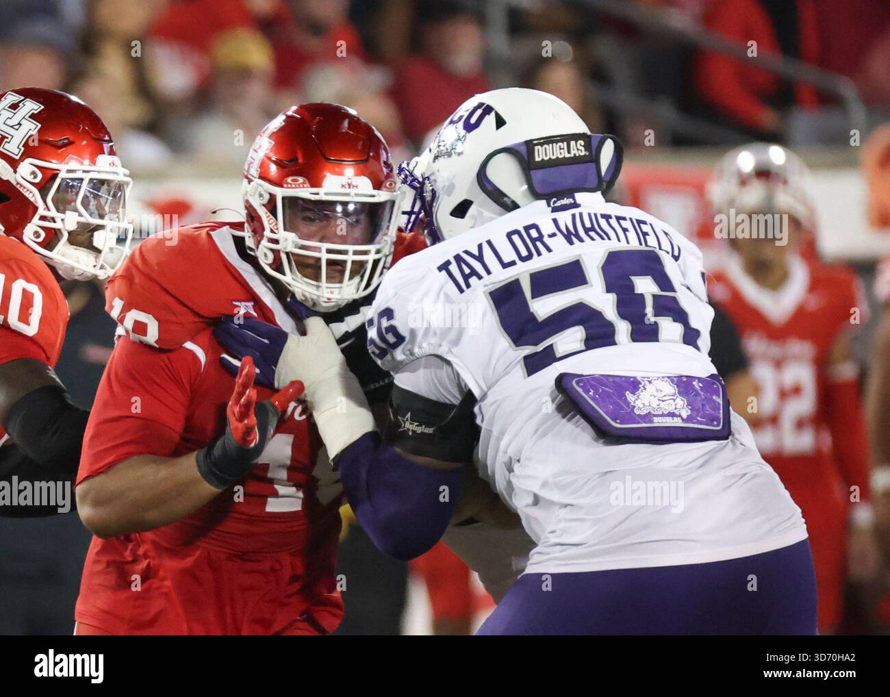 HOUSTON, TX - NOVEMBER 22: Houston Cougars defensive lineman Khalil ...