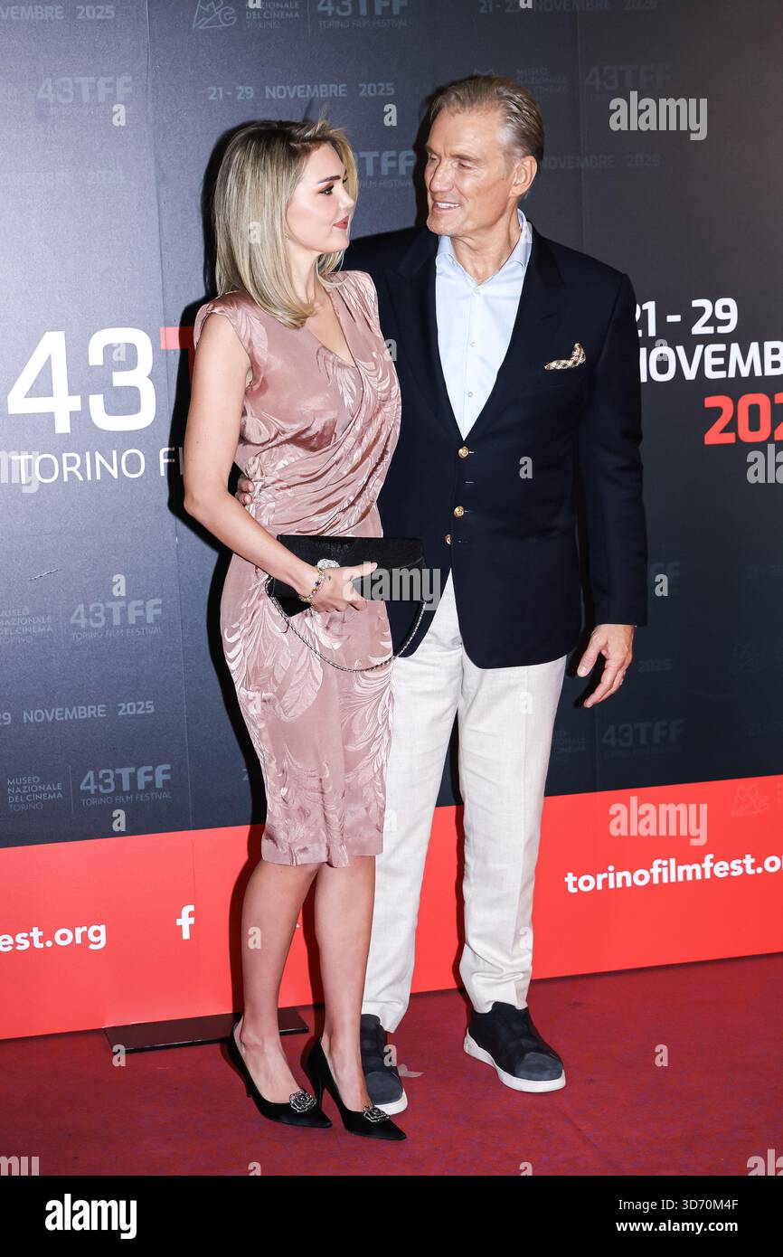 Turin, The red carpet for the opening ceremony and the Stella della ...
