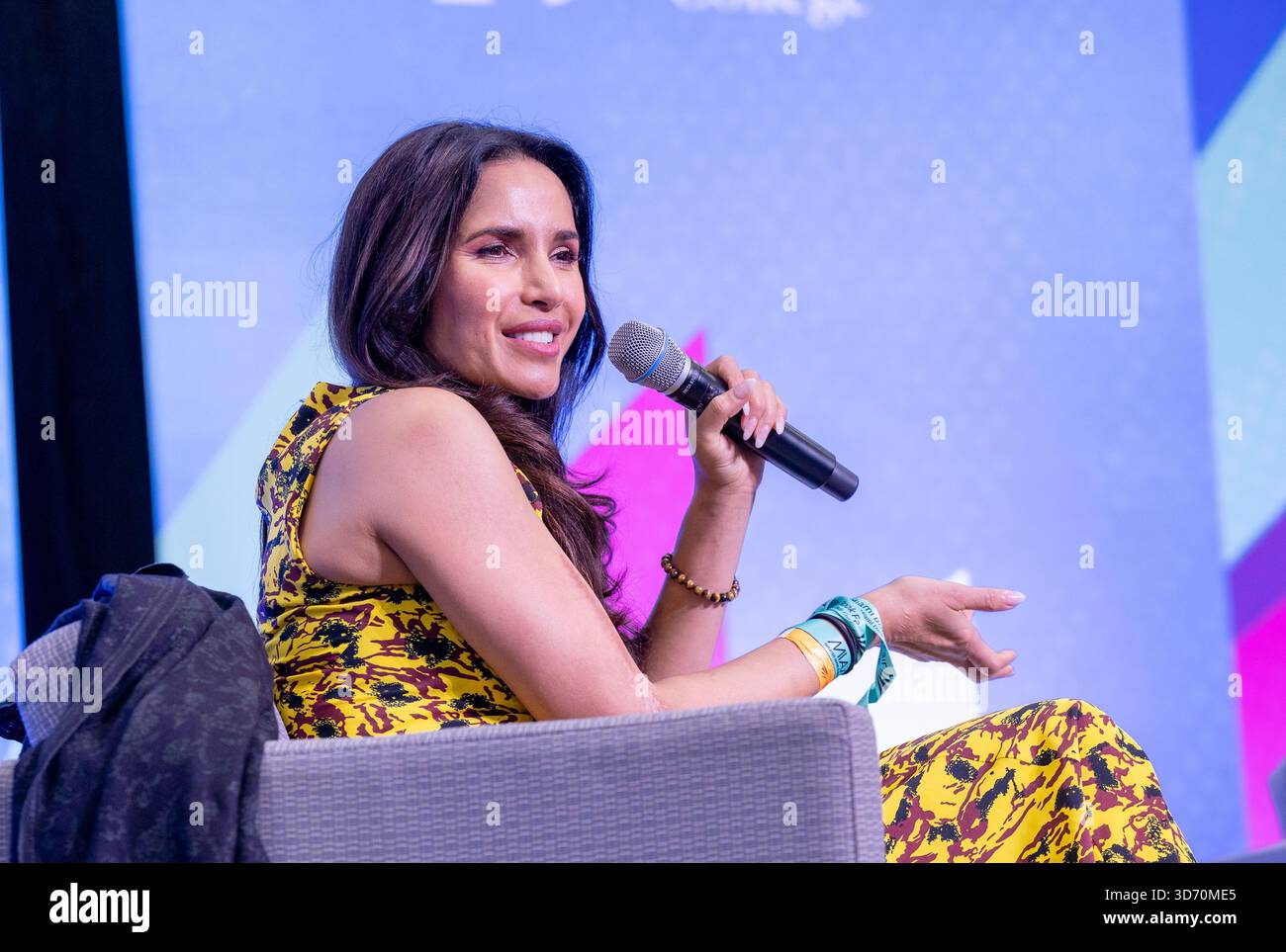 MIAMI, FL - NOV 22: American Television host and model Padma Lakshmi is ...