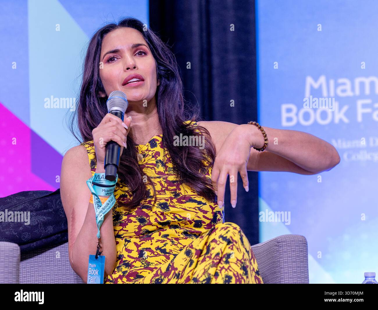 MIAMI, FL - NOV 22: American Television host and model Padma Lakshmi is ...