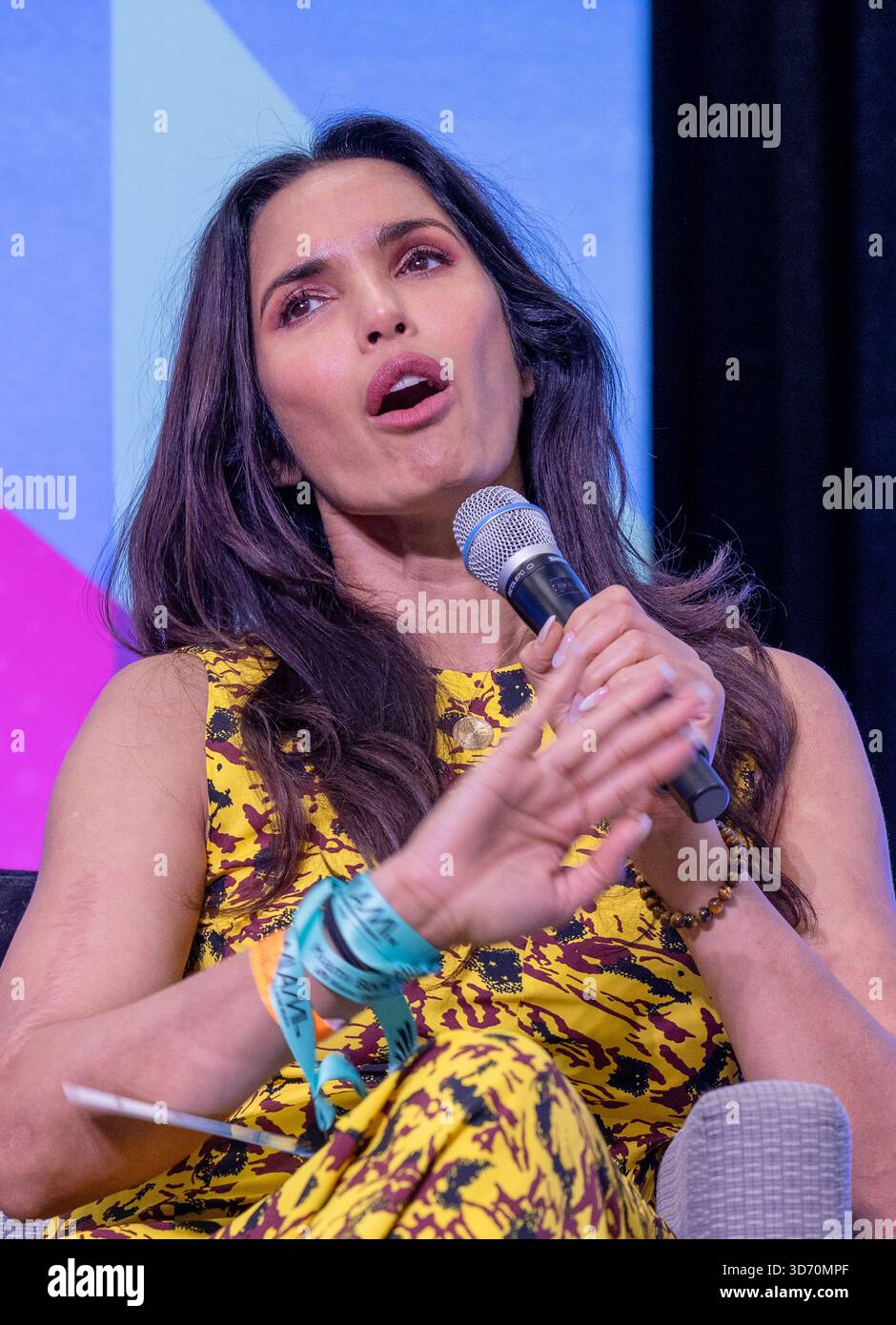 MIAMI, FL - NOV 22: American Television host and model Padma Lakshmi is ...