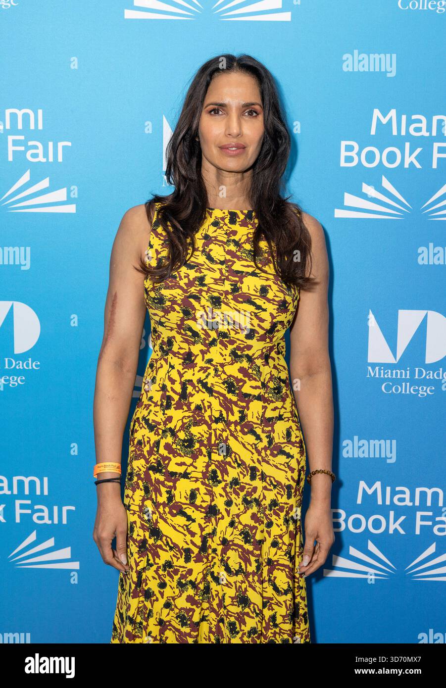 MIAMI, FL - NOV 22: American Television host and model Padma Lakshmi is ...