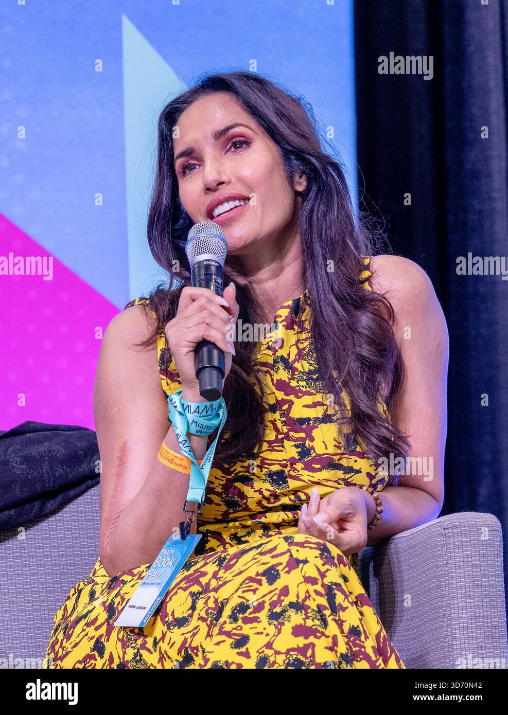 MIAMI, FL - NOV 22: American Television host and model Padma Lakshmi is ...